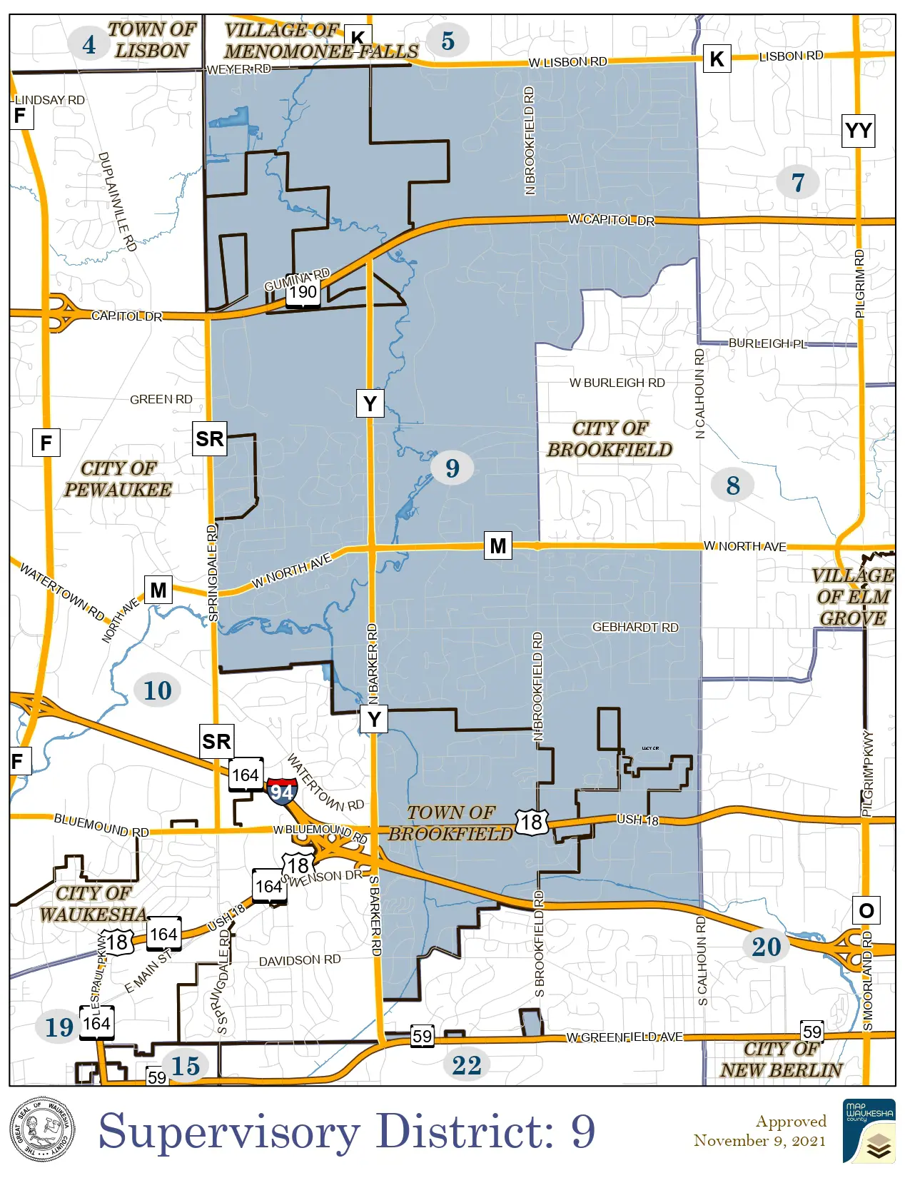 District 9 - James A. Heinrich | Waukesha County
