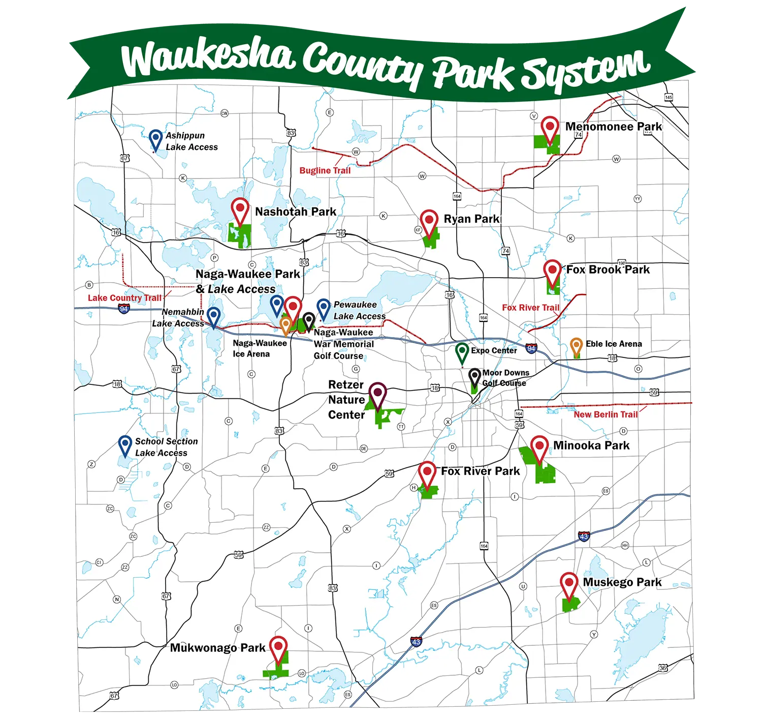 Parks and Trails | Waukesha County