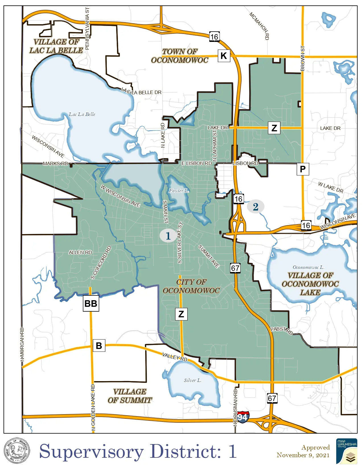 District 1 - Steve Styza | Waukesha County