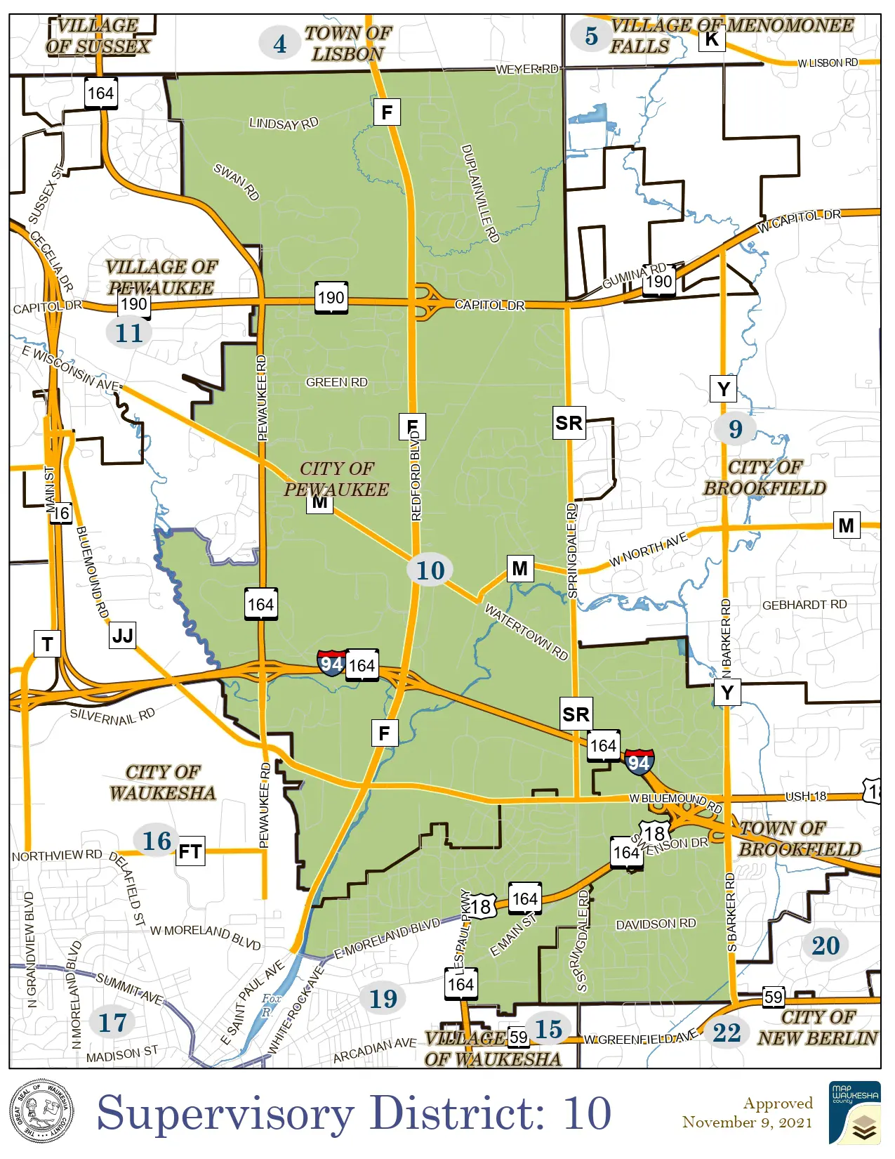 District 10 - Terry Thieme | Waukesha County